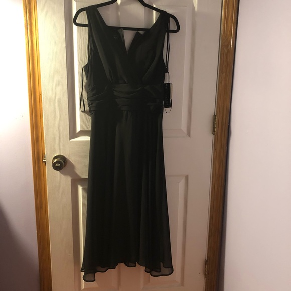 connected apparel | Dresses | Connected Black Chiffon Dress | Poshmark